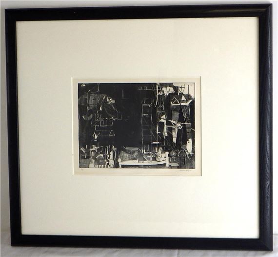 Maxwell Doig | Pylons (1990) | MutualArt