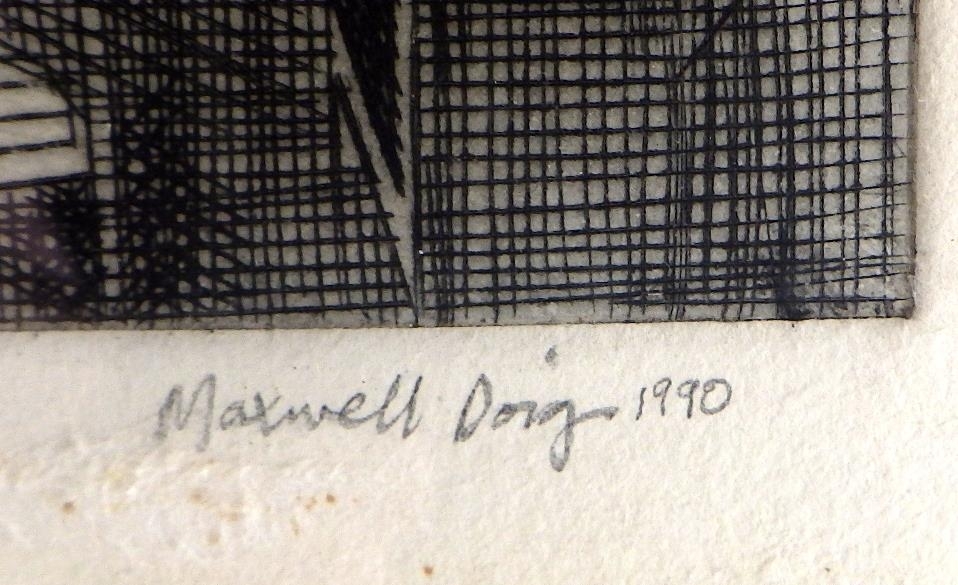 Maxwell Doig | Pylons (1990) | MutualArt