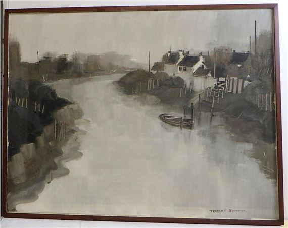 Terence Bennett | The River Don At Stainforth (1000) | MutualArt
