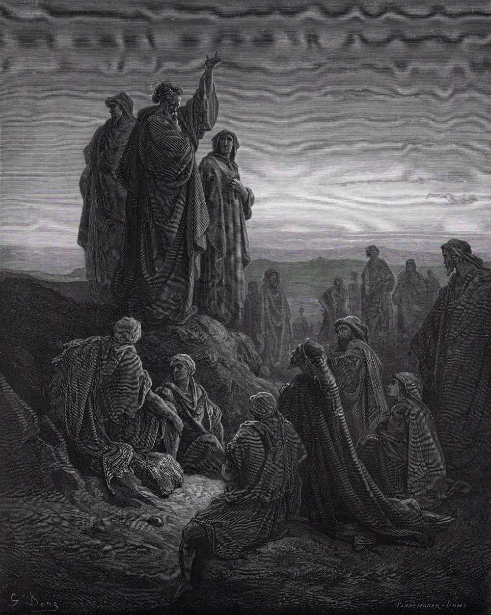 Gustave Doré | Peter’s Sermon To The Crowd (1880) | MutualArt