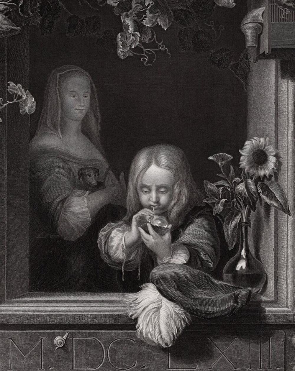 Frans Elder | Blowing Bubbles | MutualArt