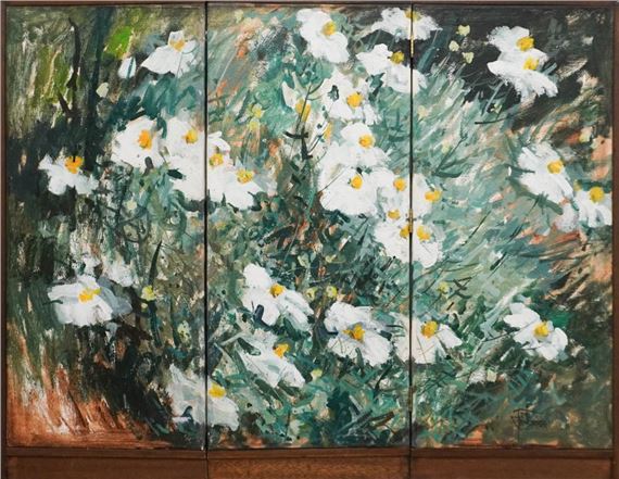 Ted Christensen | Matilla Poppies (1983) | MutualArt