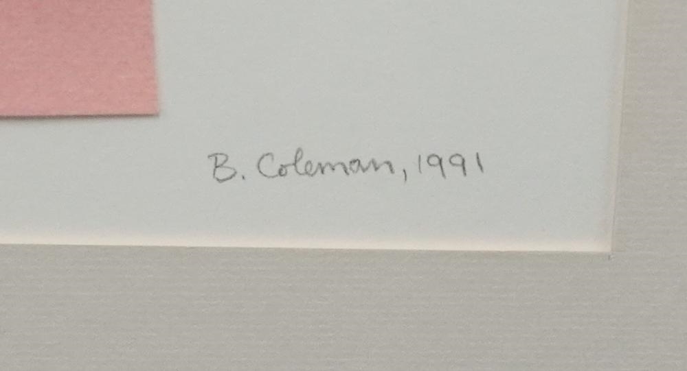 Barbara Coleman | China Pink (1991) | MutualArt