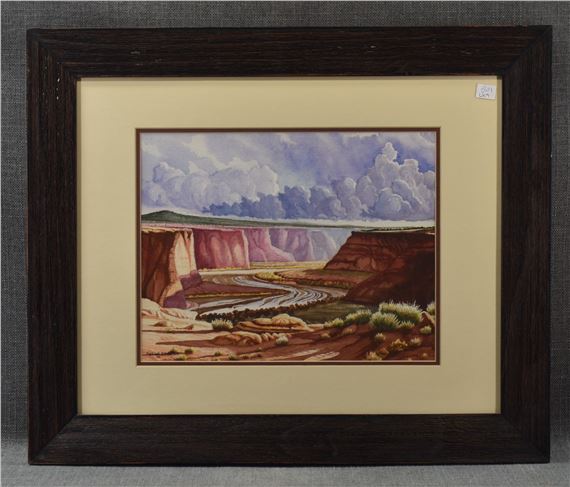 Robert Draper | Southwest landscape (1980) | MutualArt