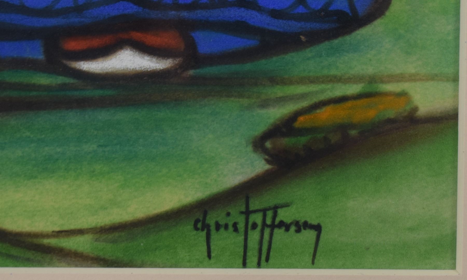 Gerda Christoffersen | Native man and woman (1970s) | MutualArt