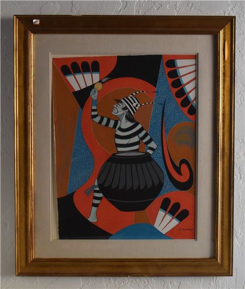 Al Momaday | KIOWA PAINTING (1960s) | MutualArt