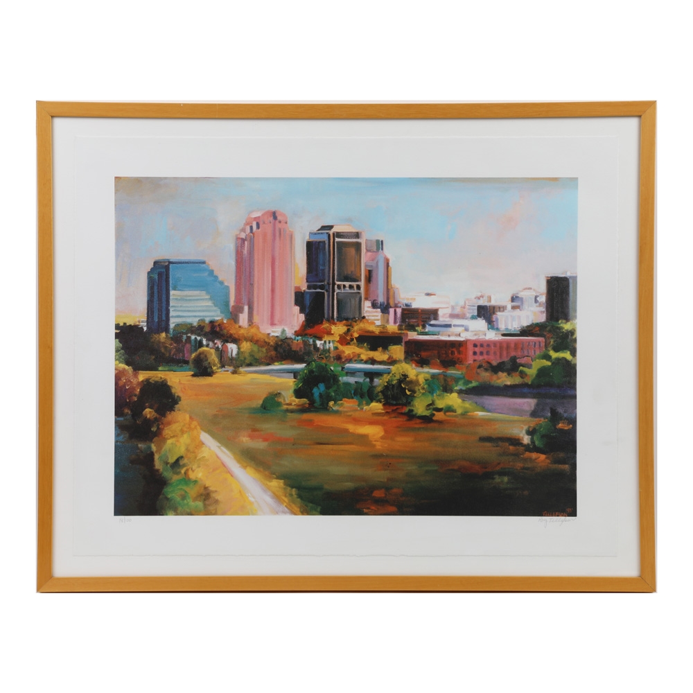 Roy Tellefson | Downtown Sacramento (1995) | MutualArt