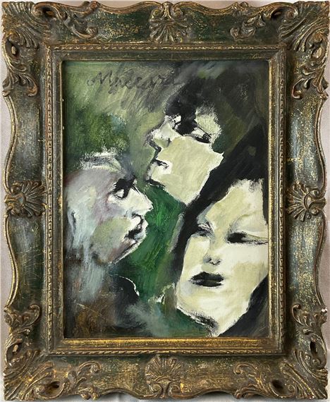 Mino Maccari | Tre volti | MutualArt