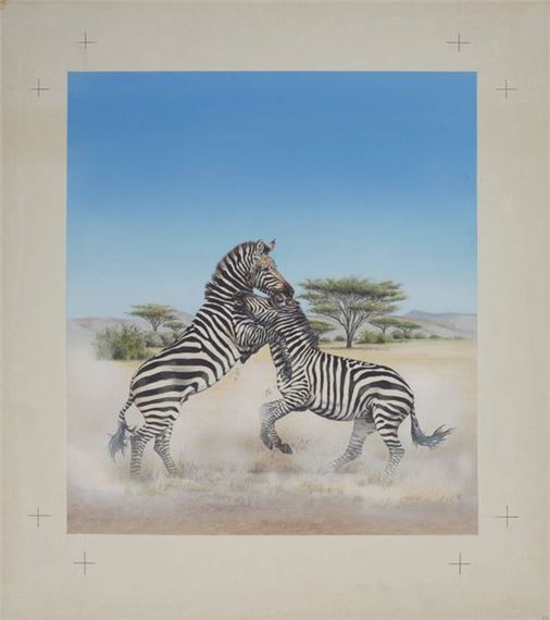 Tony Graham | The clash of the males (1980) | MutualArt