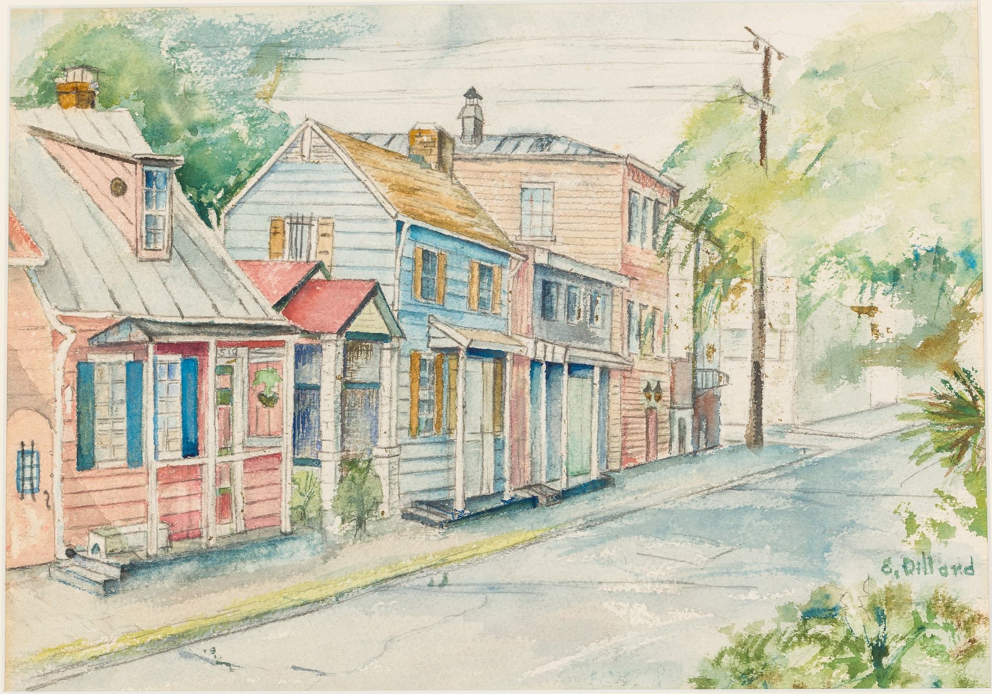 Eleanor Dillard | Savannah Row Houses | MutualArt