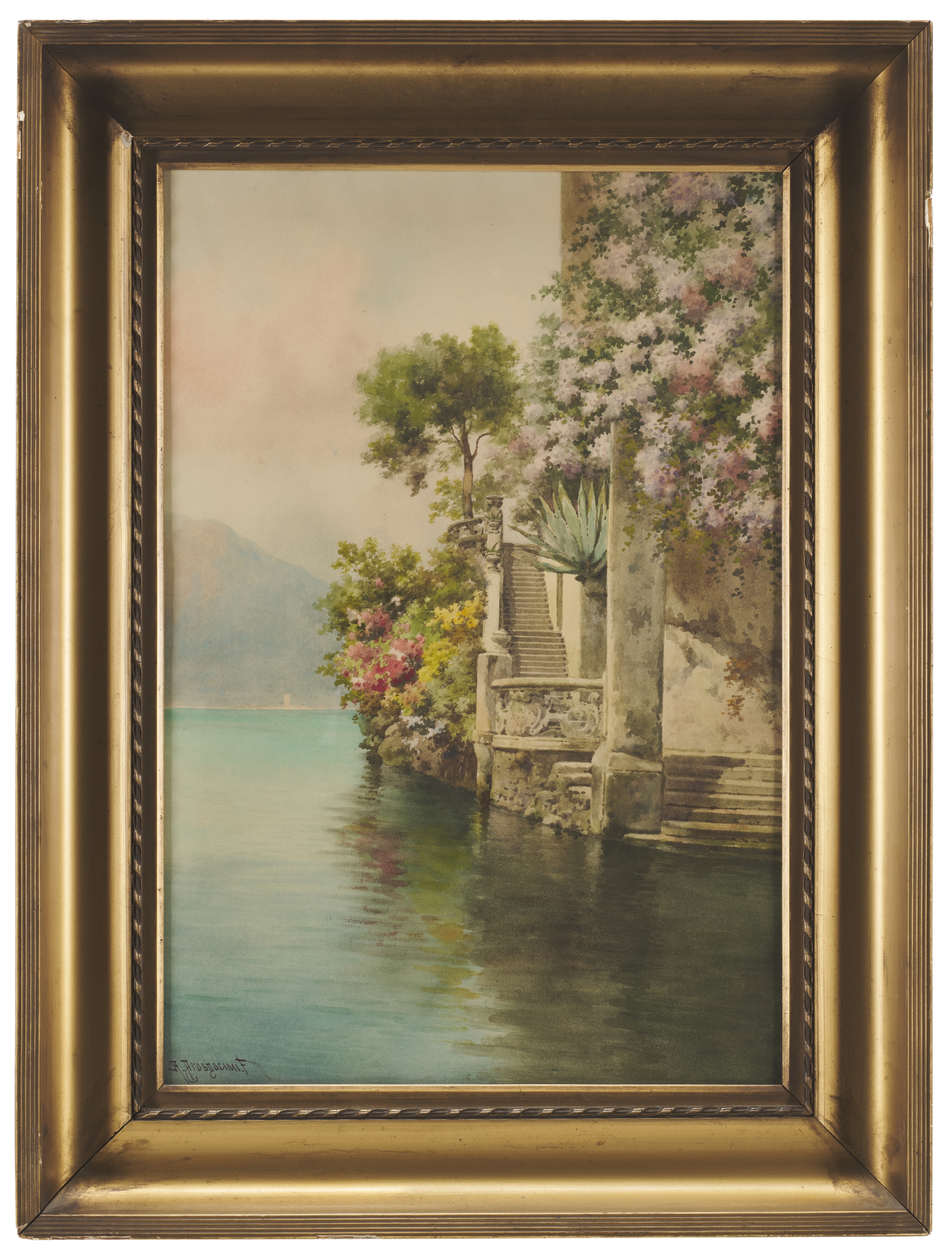 Alberto Prosdocimi | Scorcio lacustre | MutualArt