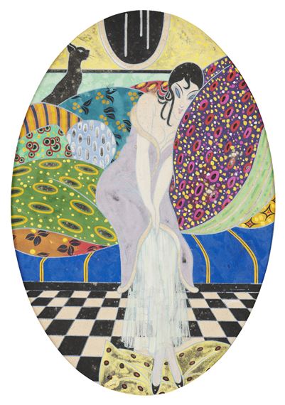 Georges Lepape | La modella | MutualArt