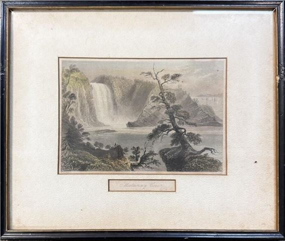 William Henry Bartlett | W.H BARTLETT COLORED ENGRAVING - MONTMORENCY ...