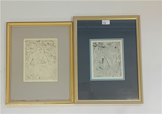 David Jones | Two Block Prints (1930) | MutualArt