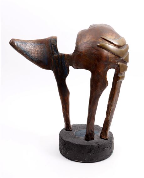 Judith Braun | bronzen sculptuur Heimwee naar Mogen/1997 | MutualArt