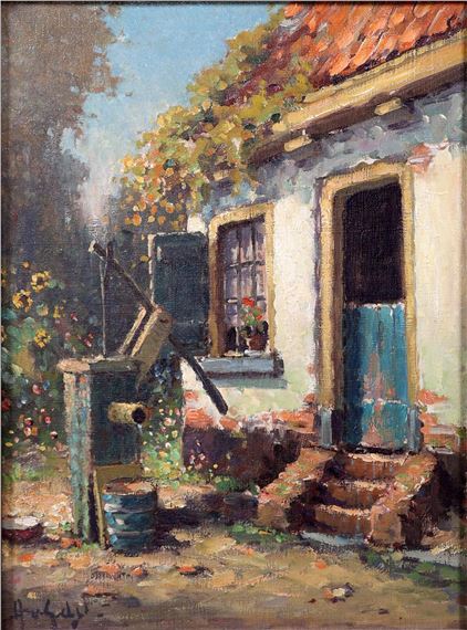 A. Van Gilst | Waterpomp voor boerderij | MutualArt