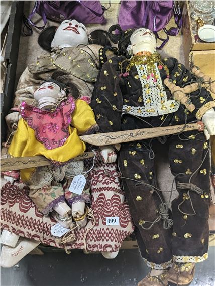 Unknown | THREE ASSORTED PUPPETS | MutualArt