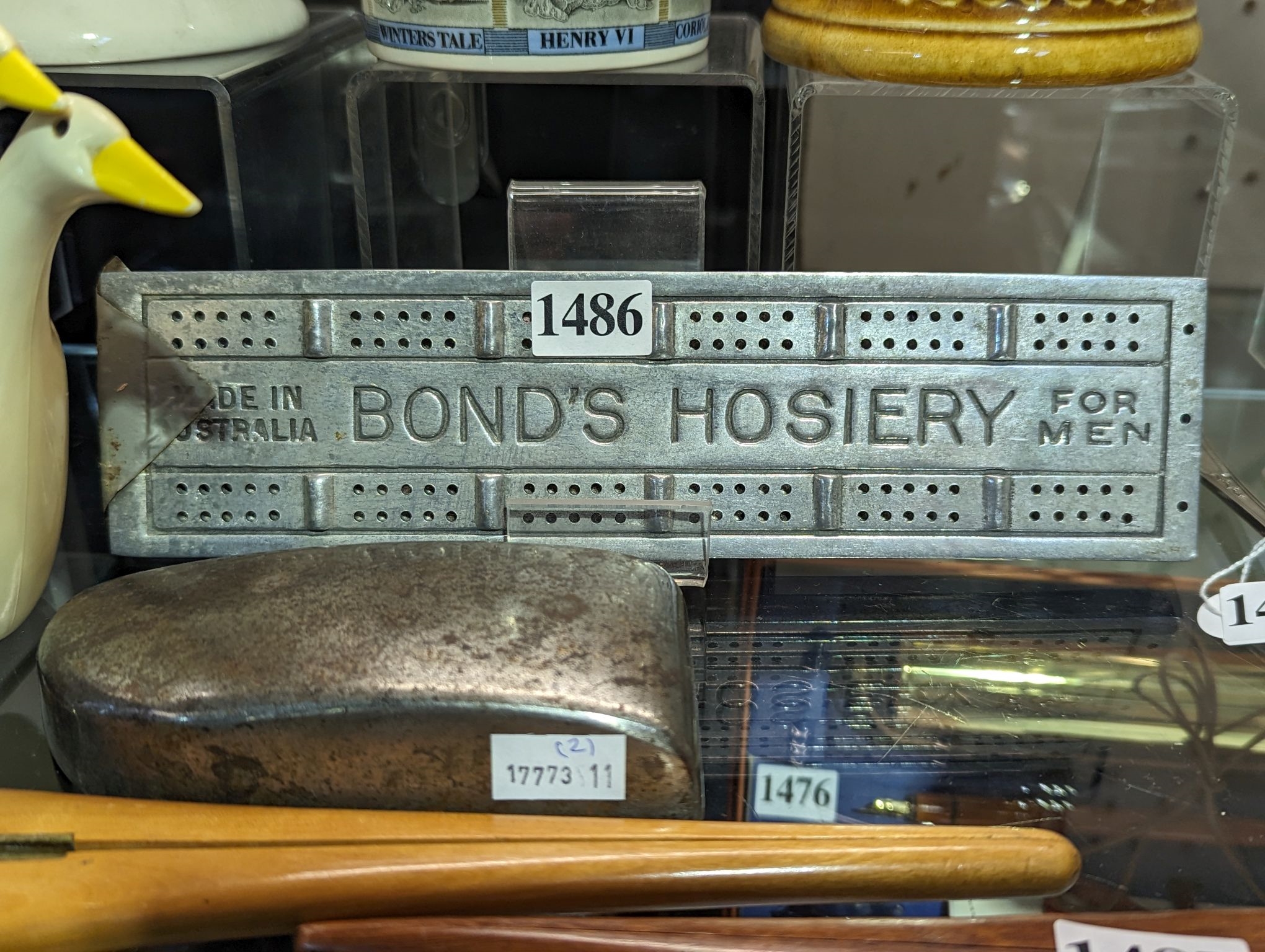 STEEL | SOLID STEEL PAPERWEIGHT AND CRIBBAGE BOARD | MutualArt