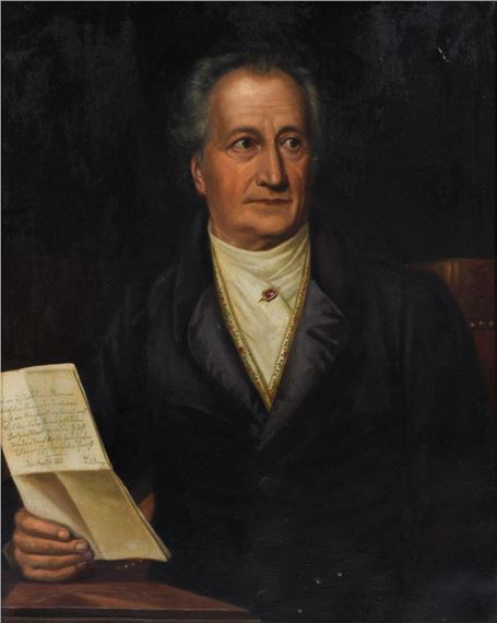 Joseph Stieler | JOHANN WOLFGANG VON GOETHE (1828) | MutualArt
