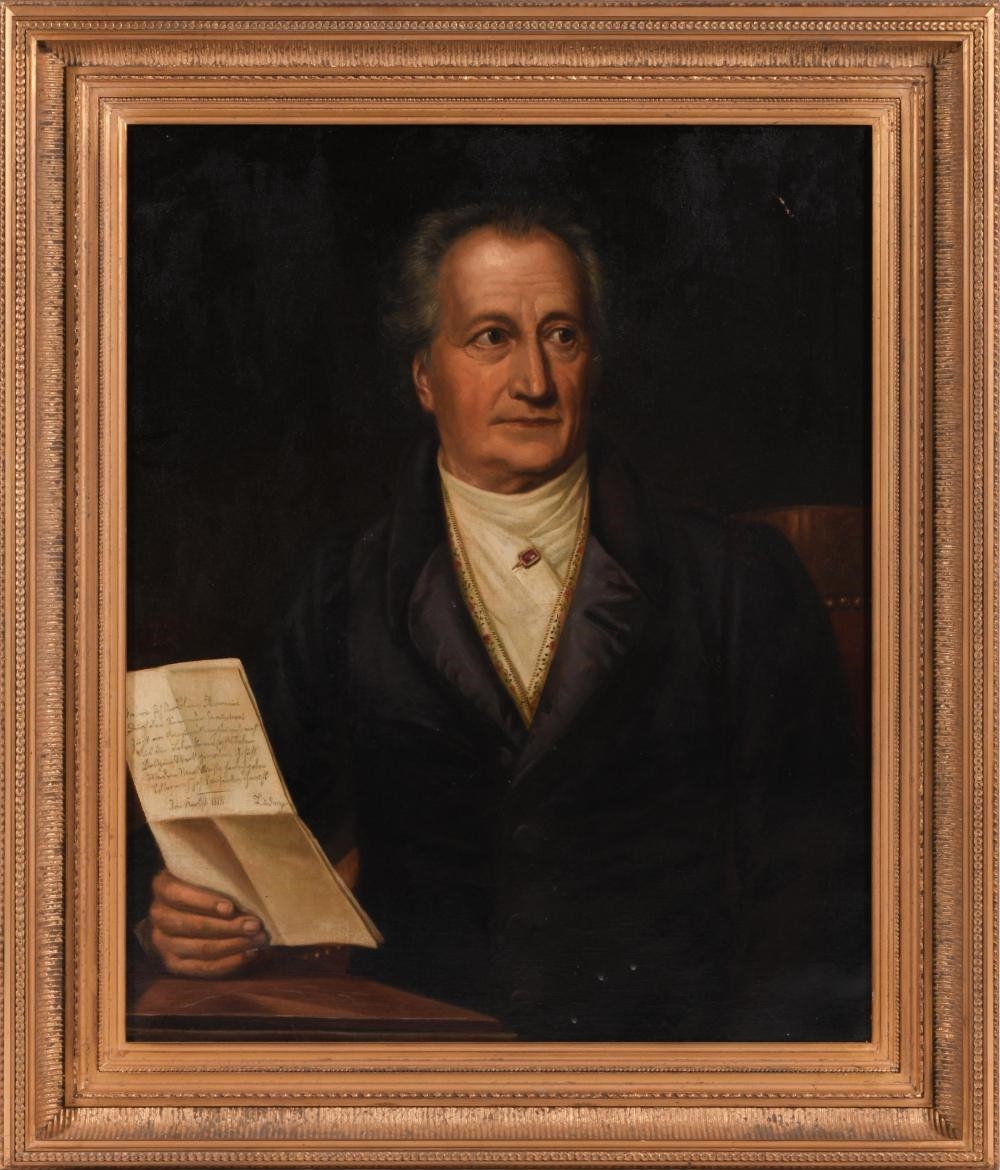 Joseph Stieler | JOHANN WOLFGANG VON GOETHE (1828) | MutualArt