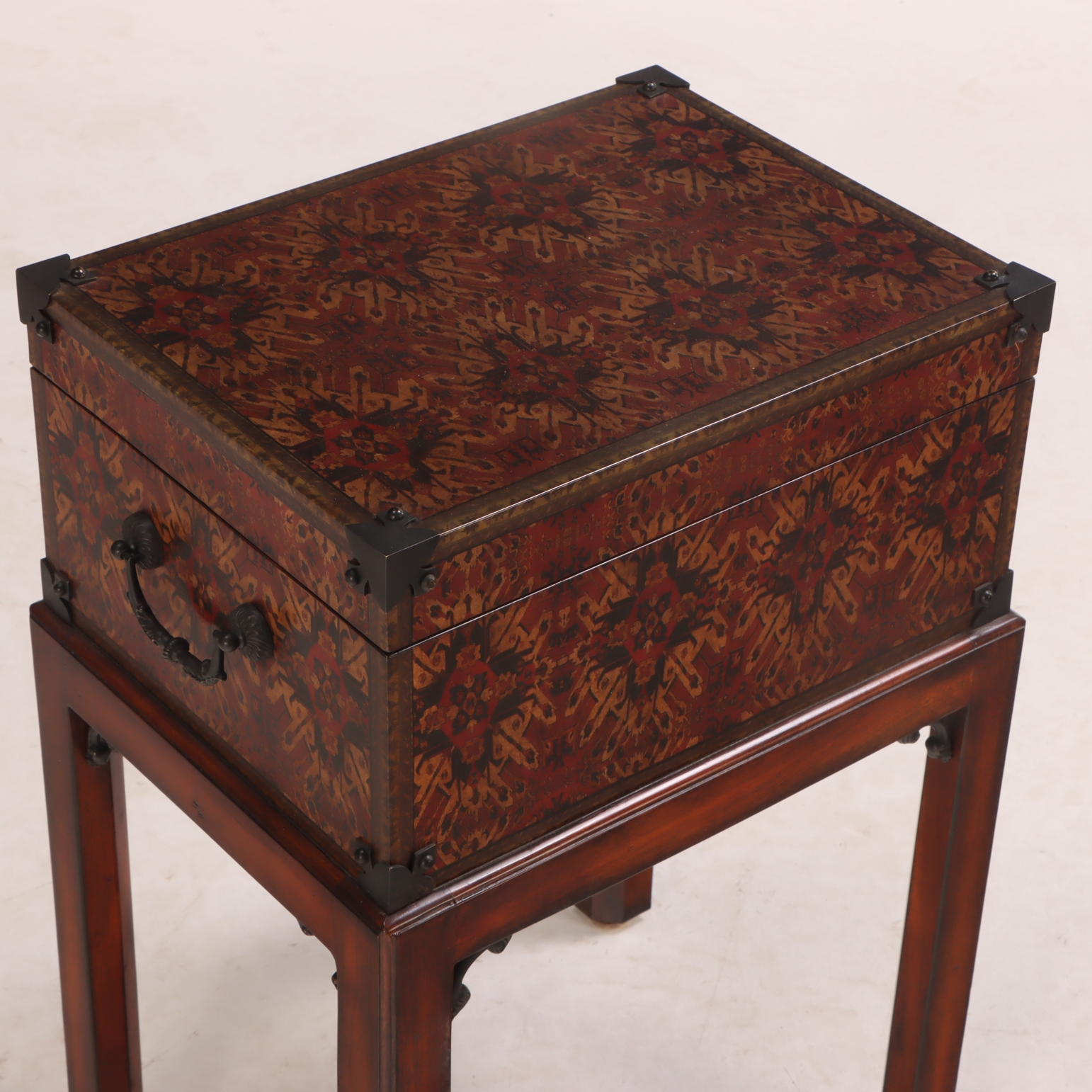 Theodore Alexander | Mahogany box on stand by Theodore Alexander ...