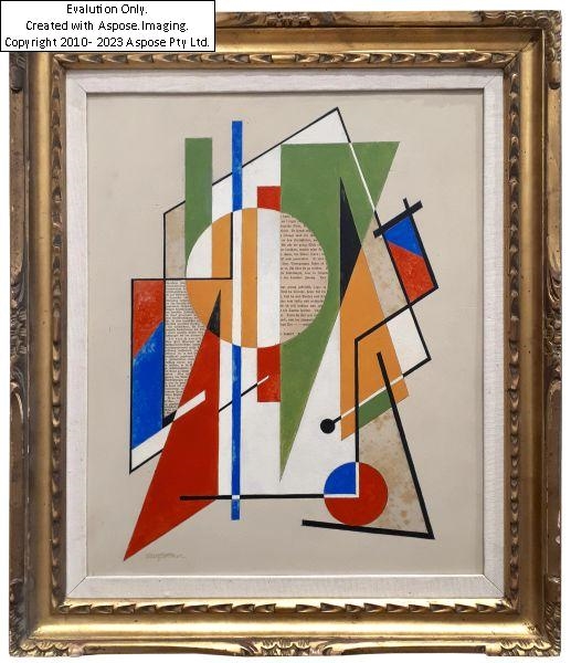 Otto Gunther | Composizione geometrica (2025) | MutualArt