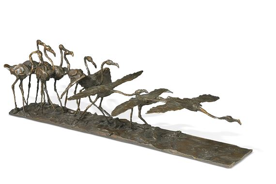 Mark Coreth | Flamingos | MutualArt