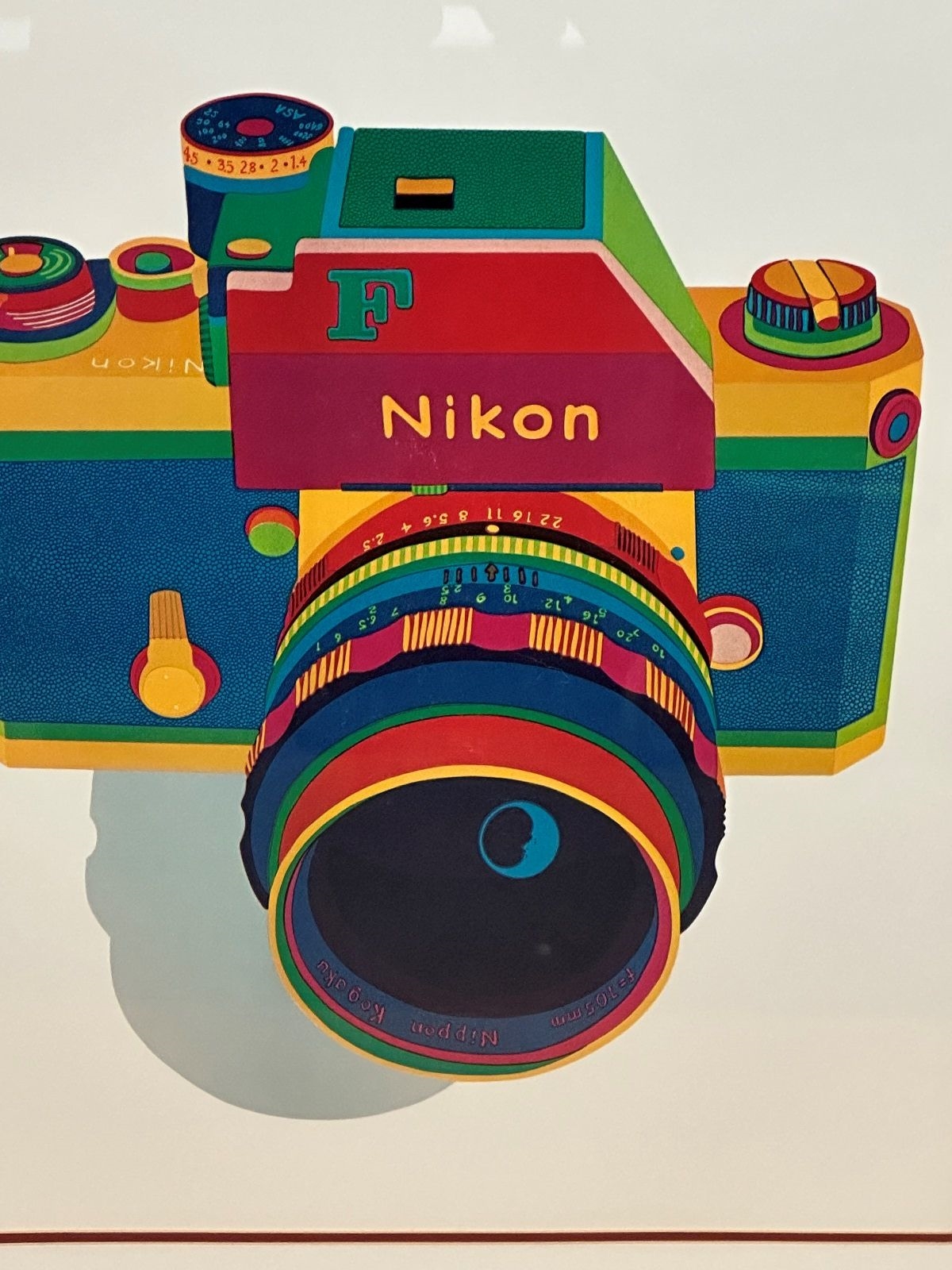 Anne Laddon | Anne Laddon Sure Shot Modern Art Poster: Nikon camera ...