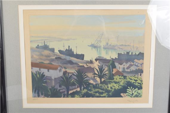 Albert Marquet | Alger, vue du port (1928) | MutualArt