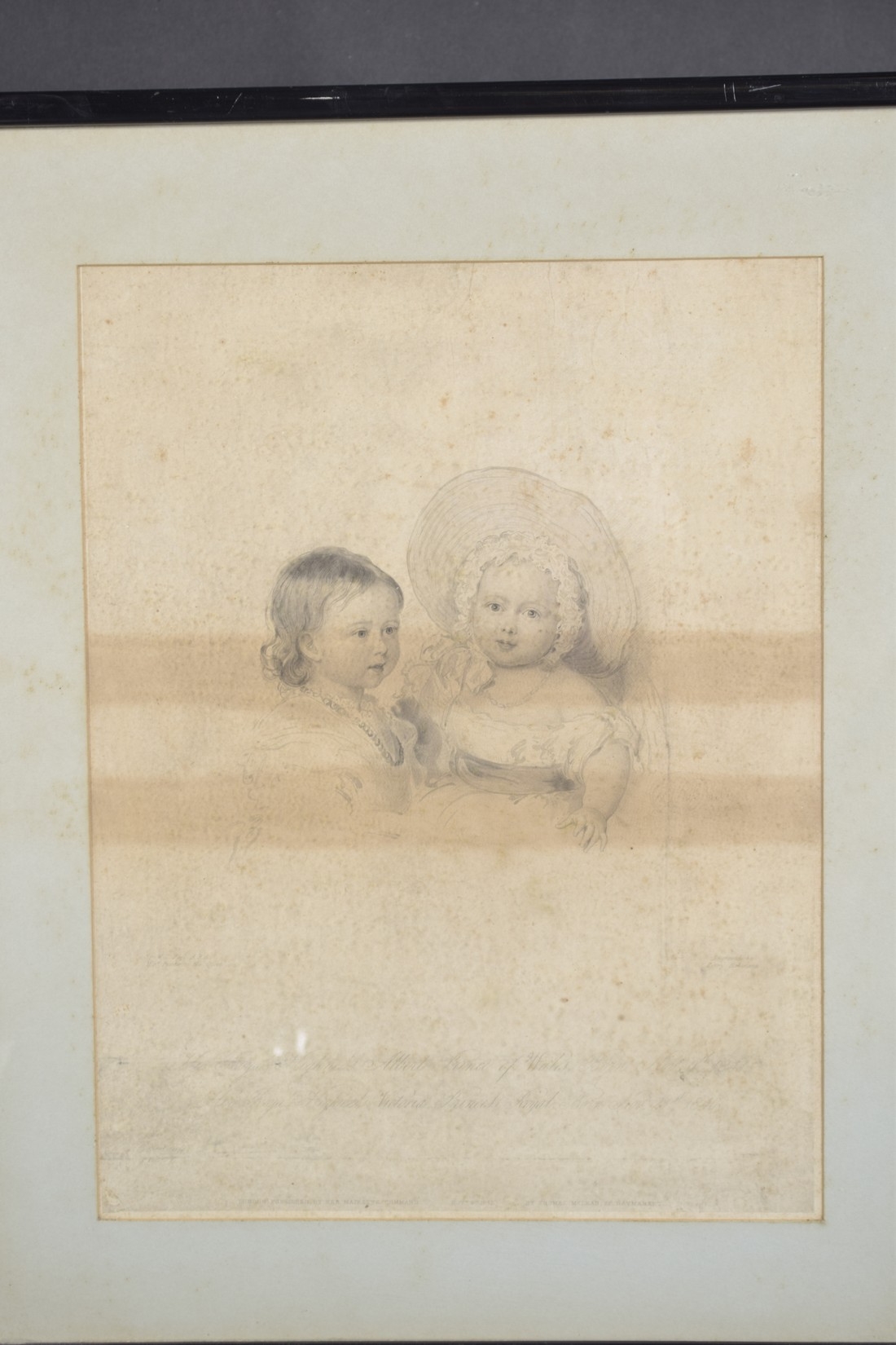Henry Robinson | Portrait of Victoria Princess and Albert Prince of ...