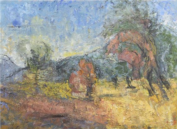 Pascal Magis | Abstracted landscape | MutualArt