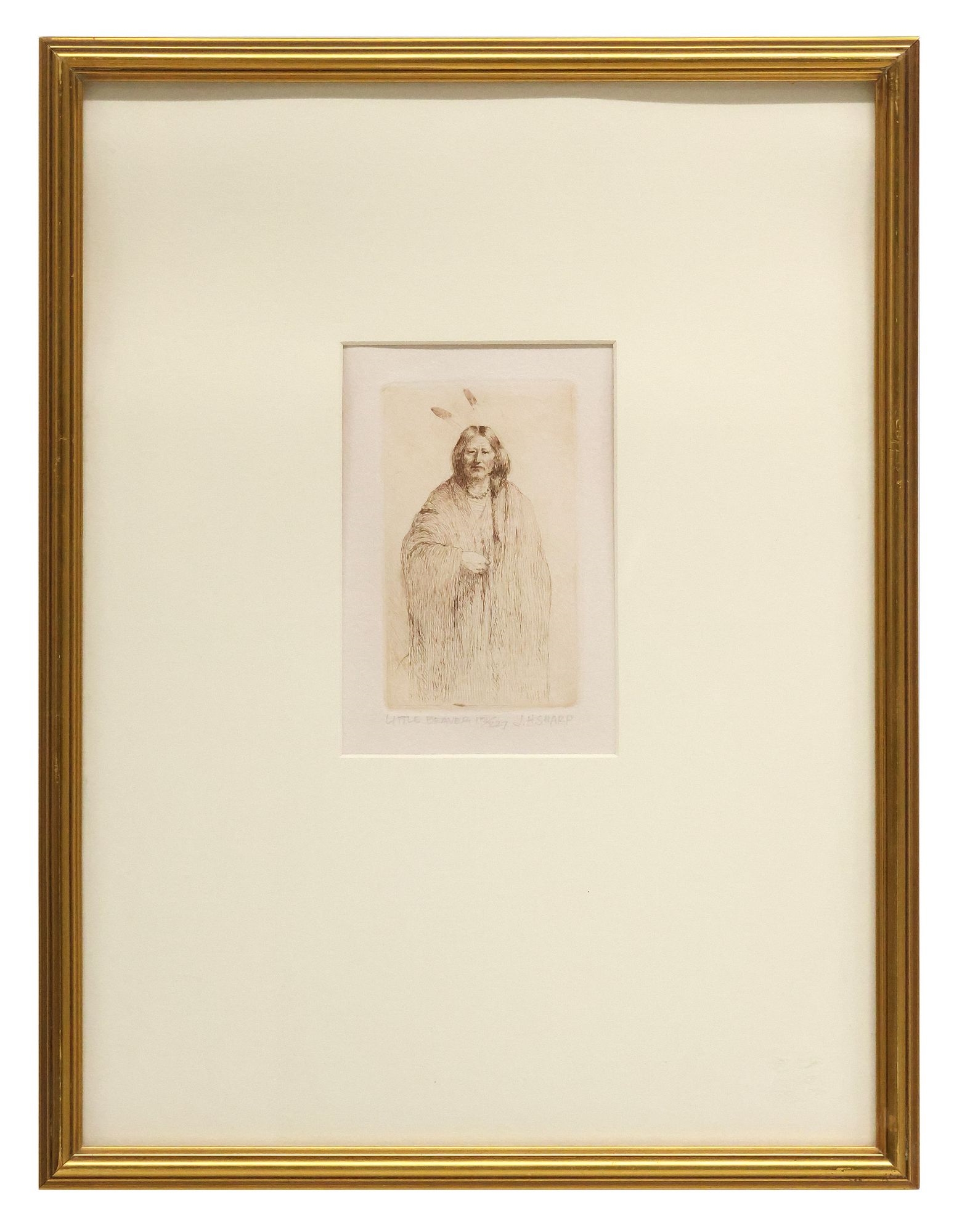 Joseph Henry Sharp | Little Beaver | MutualArt