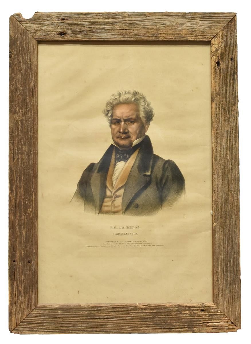 Charles Bird King | Major Ridge: A Cherokee Chief (Circa 1837) | MutualArt