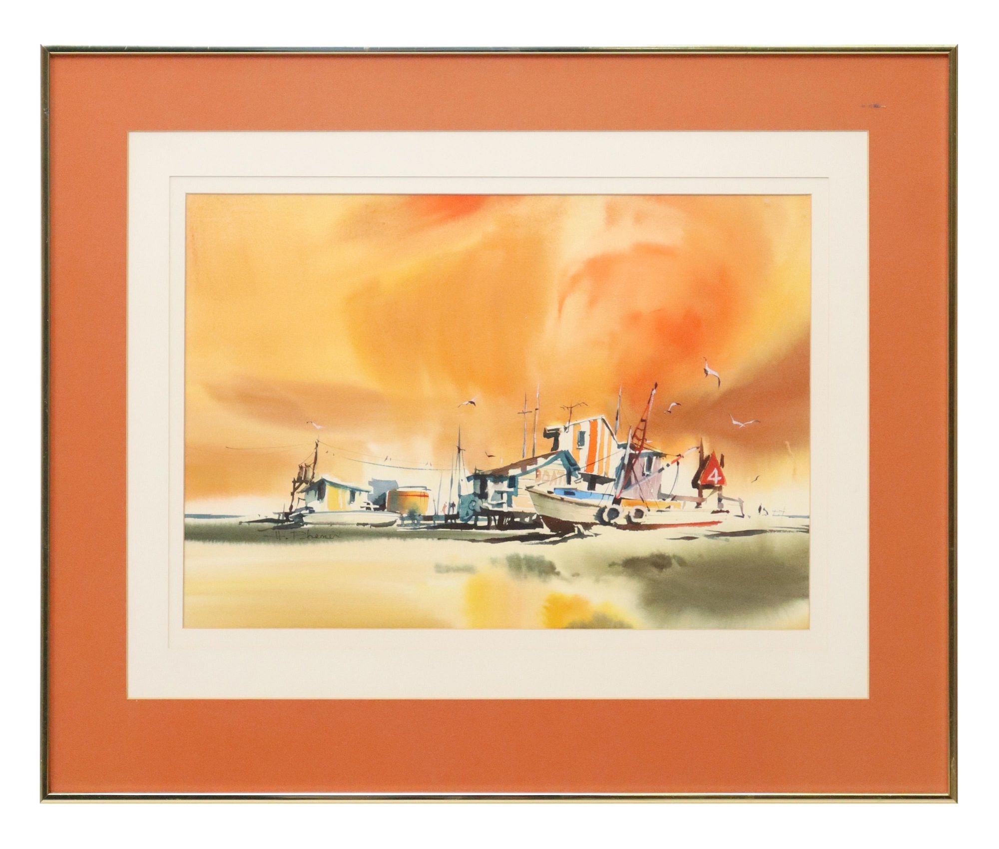 Harold Phenix | Gulf Fishing Boats | MutualArt