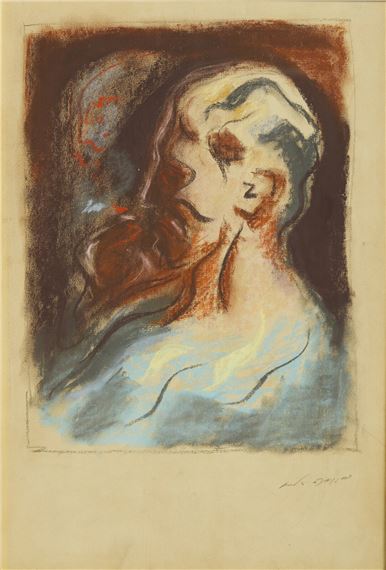 André Masson | PORTRAIT DE GEORGES LIMBOUR (1946) | MutualArt