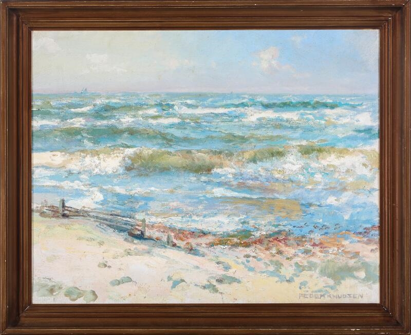 Peder Knudsen | Coastal scenery | MutualArt