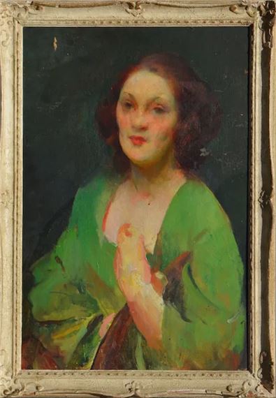 Dimitri Romanovsky | Female portrait | MutualArt