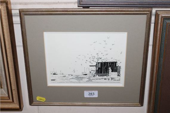 Keith Pilling | Aldeburgh Beach Fishmongers | MutualArt