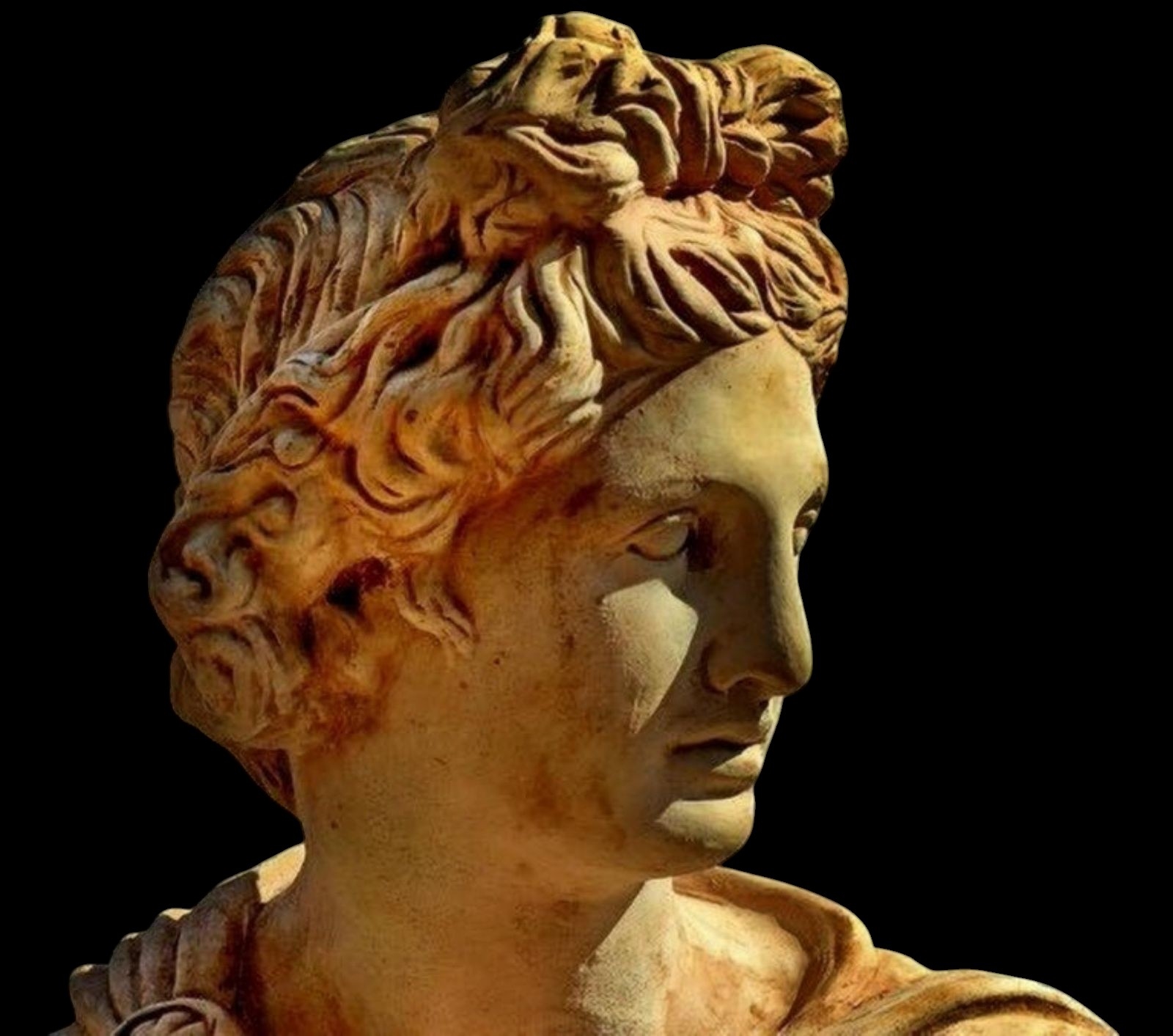 Italian School, 20th Century | Busto de Apolo Pitico Belvedere | MutualArt