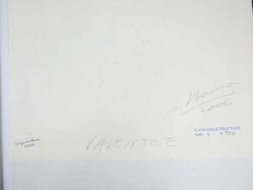 Roland Chanco | Valentine. Pastel drawing, Signed - Lot (2006) | MutualArt