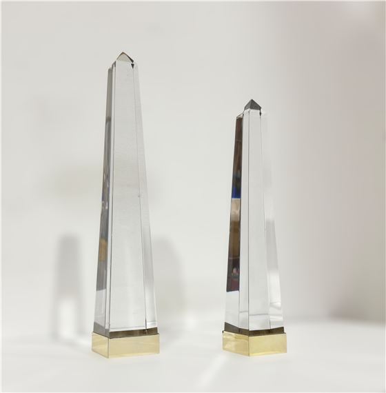 Jan Johansson | Pair Obelisks (1970s) | MutualArt