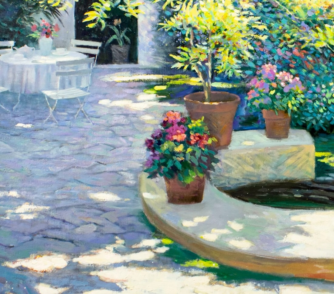 Wing Lee | Backyard Scene | MutualArt
