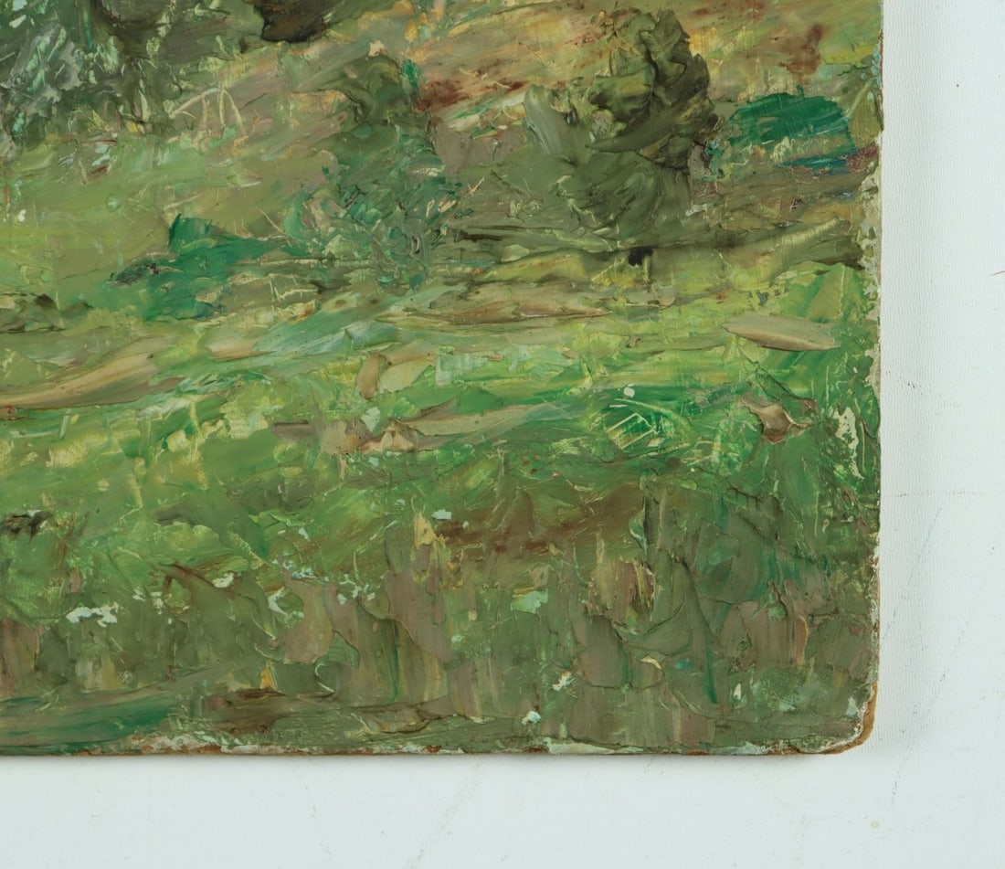 Anne Rogers Minor | Mountain Landscape with Houses | MutualArt