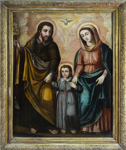 Mexican Colonial School, 17th Century | Escuela colonial mexicana del siglo XVII - Sagrada ...