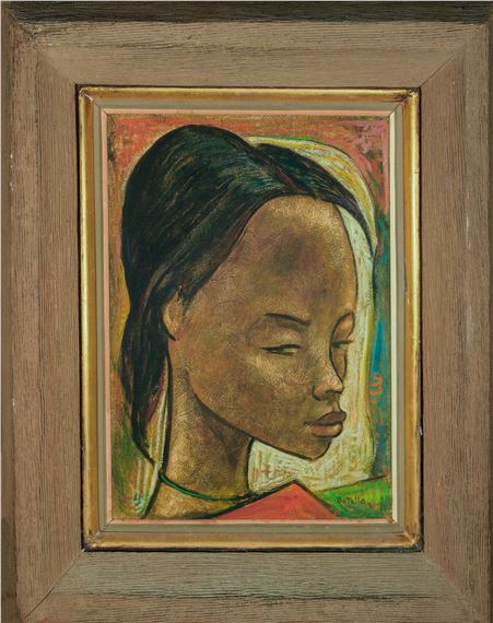 Ángel Botello | - Mujer haitiana (h (1913) | MutualArt