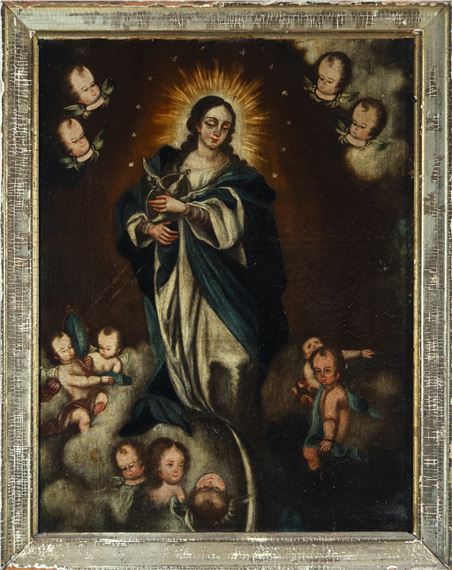 Colonial School, 18th Century | Escuela Colonial del siglo XVIII - Inmaculada Concepción | MutualArt