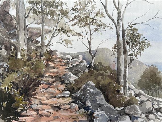 Jennifer Eaton | ORGAN PIPES TRACK MOUNT WELLINGTON - SIGNED LOWER ...