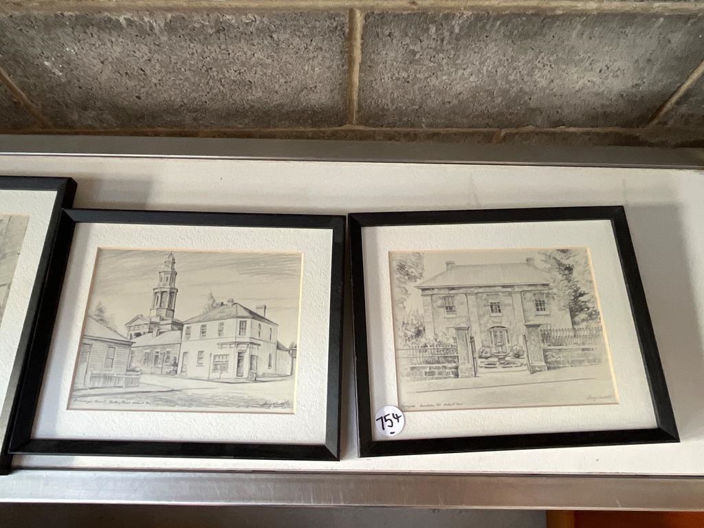 Greg Waddle | SET OF 6 GREG WADDLE HOBART PRINTS | MutualArt