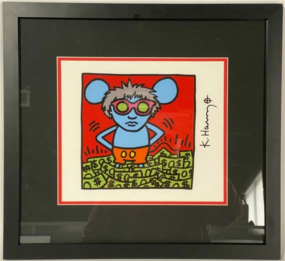Keith Haring | The character Andy Mouse is a fusion between Disneyâ€™s ...