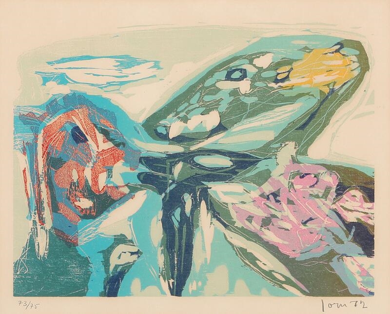 Asger Jorn | Survol du Plaisir (1972) | MutualArt